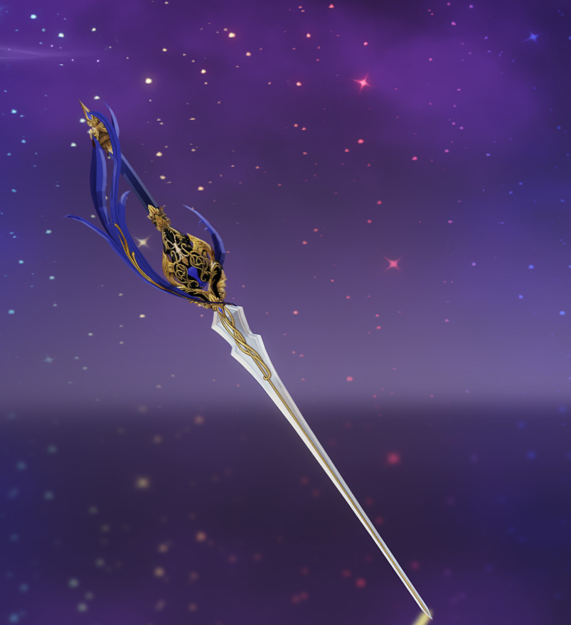 Aureate Sky Sword Mod for Genshin Impact | GI Mods