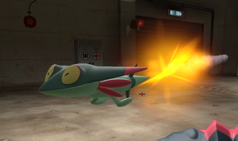 Pokémon: Dreepy and Dragapult Rocket Launcher Mod for Team Fortress 2 ...