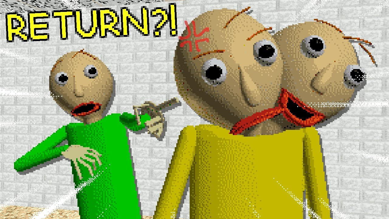 Two headed baldi's basics Mod for Baldi's Basics | Baldi Mods