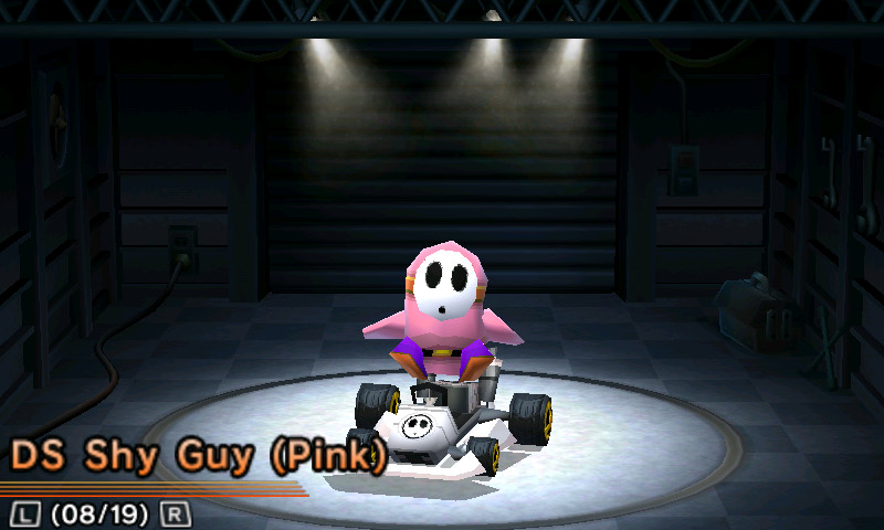Shy Guy (Mario Kart DS) Mod for Mario Kart 7 | MK7 Mods