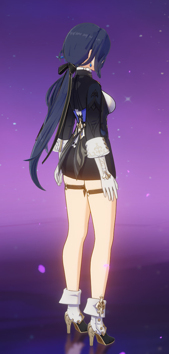 Clorinde - Bare Legs ＆ simplified Mod for Genshin Impact | GI Mods