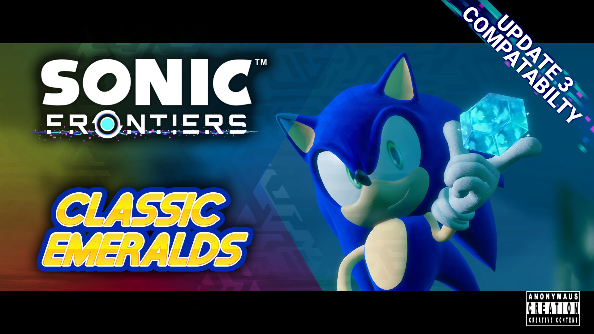 Classic Emeralds Mod for Sonic Frontiers | Frontiers Mods