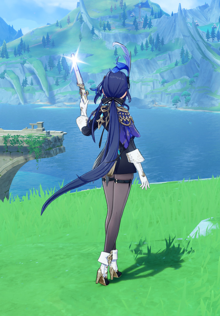 Clorinde but she grew her hair, simplified Mod for Genshin Impact | GI Mods