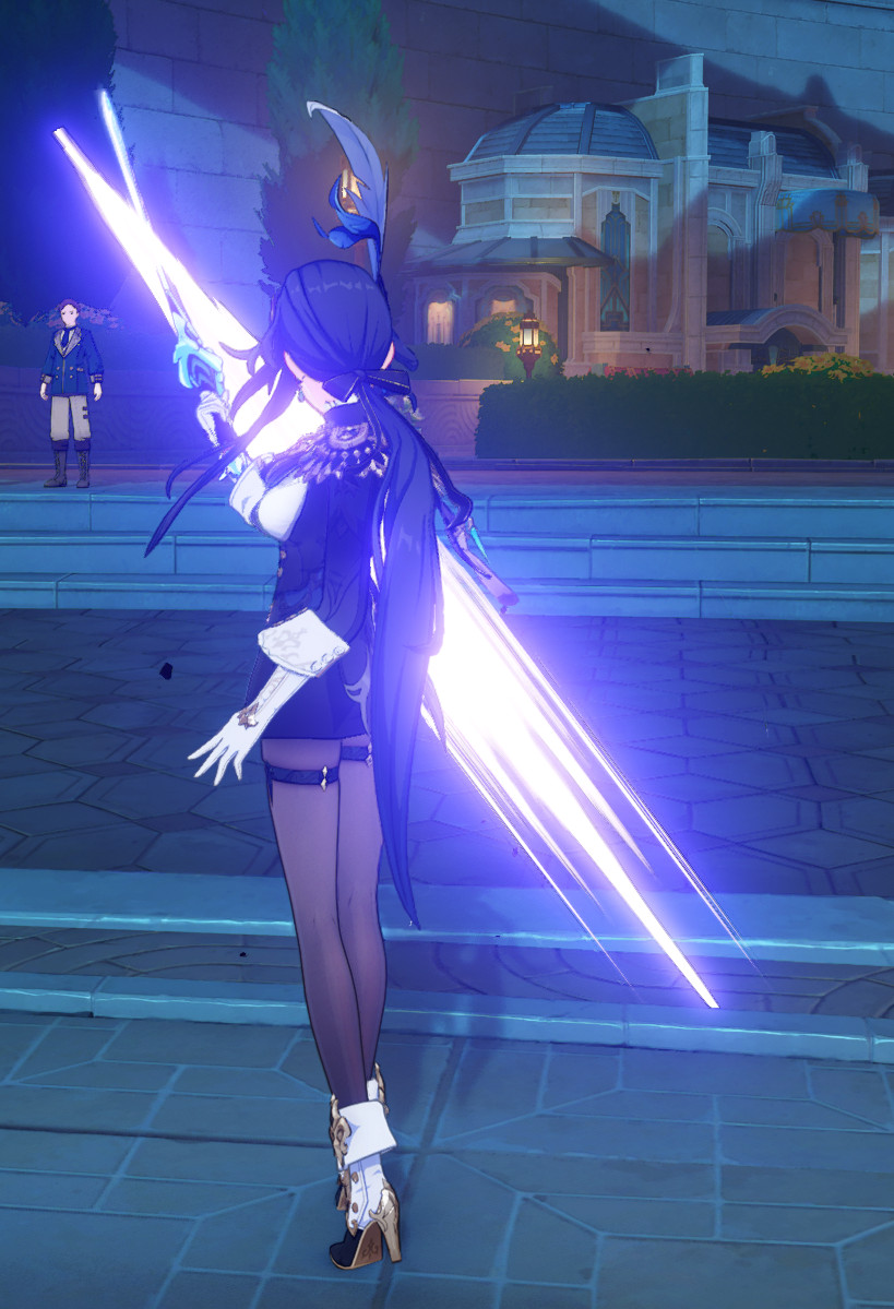 Clorinde but she grew her hair, simplified Mod for Genshin Impact | GI Mods