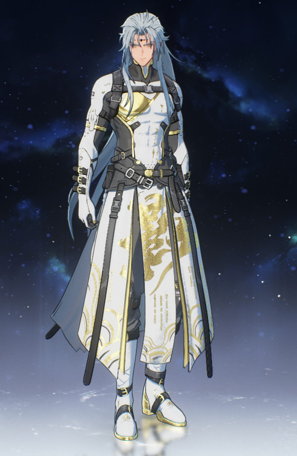 Calcharo White and Gold Mod for Wuthering Waves | WuWa Mods
