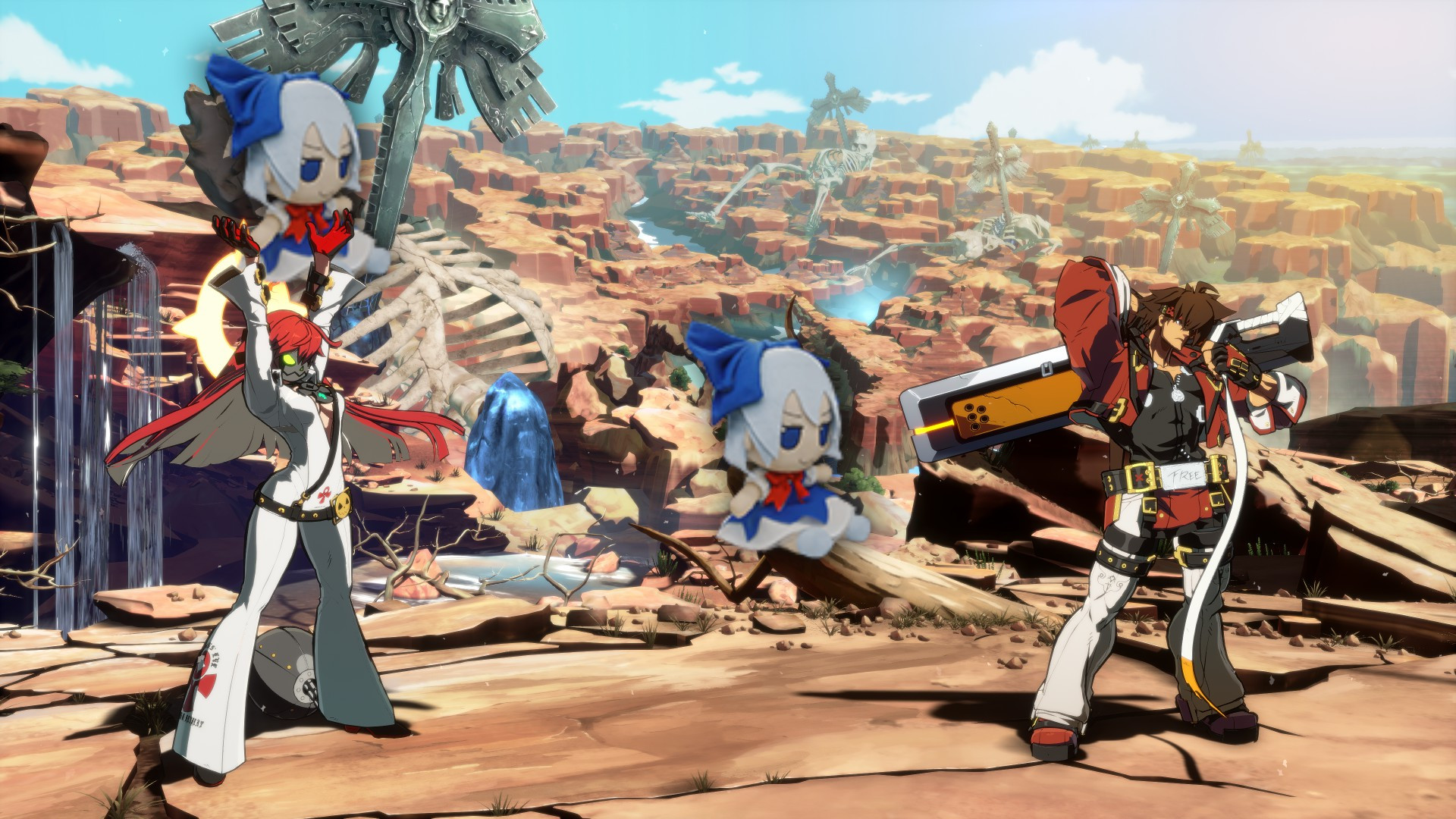 Spinning Cirno Fumo over Jacko's Minions Mod for GUILTY GEAR -STRIVE ...