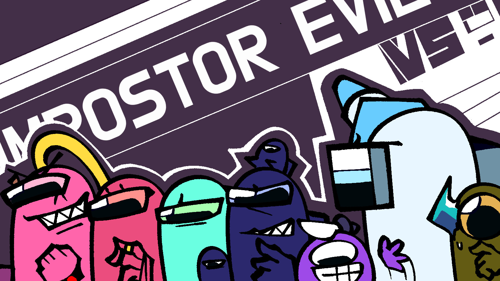 VS EVIL Impostor Mod for Friday Night Funkin' | FNF Mods