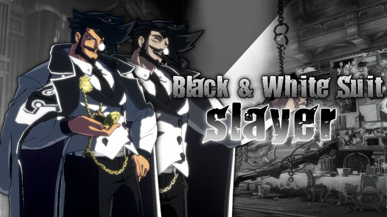 Black & White Suit Slayer (Color 1-8) Mod for GUILTY GEAR -STRIVE ...
