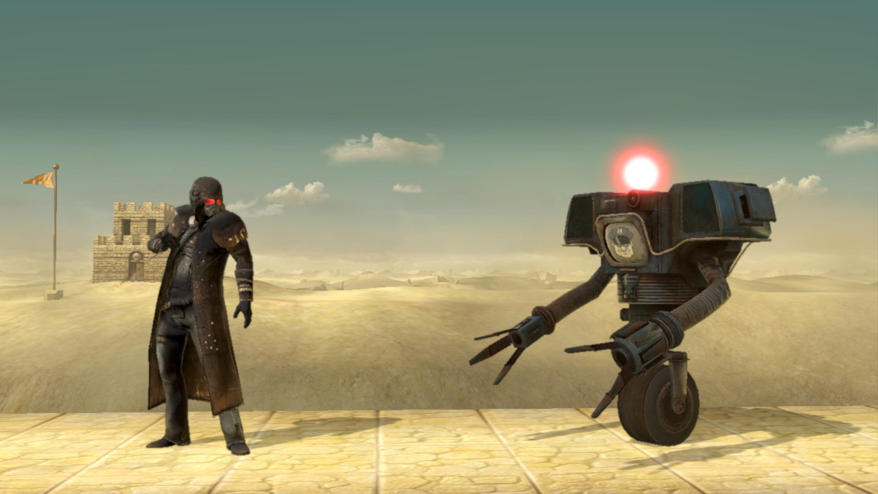 Fallout New Vegas Securitron Mod for Super Smash Bros. Ultimate | SSBU Mods
