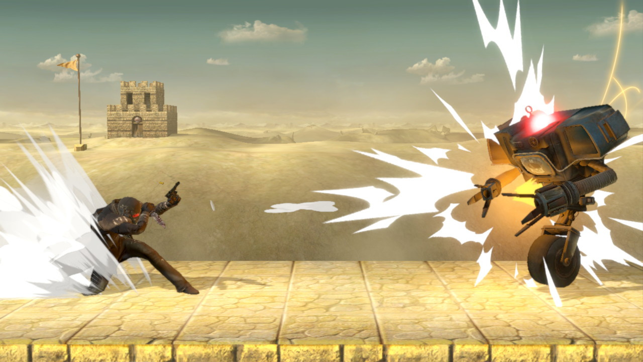 Fallout New Vegas Securitron Mod for Super Smash Bros. Ultimate | SSBU Mods