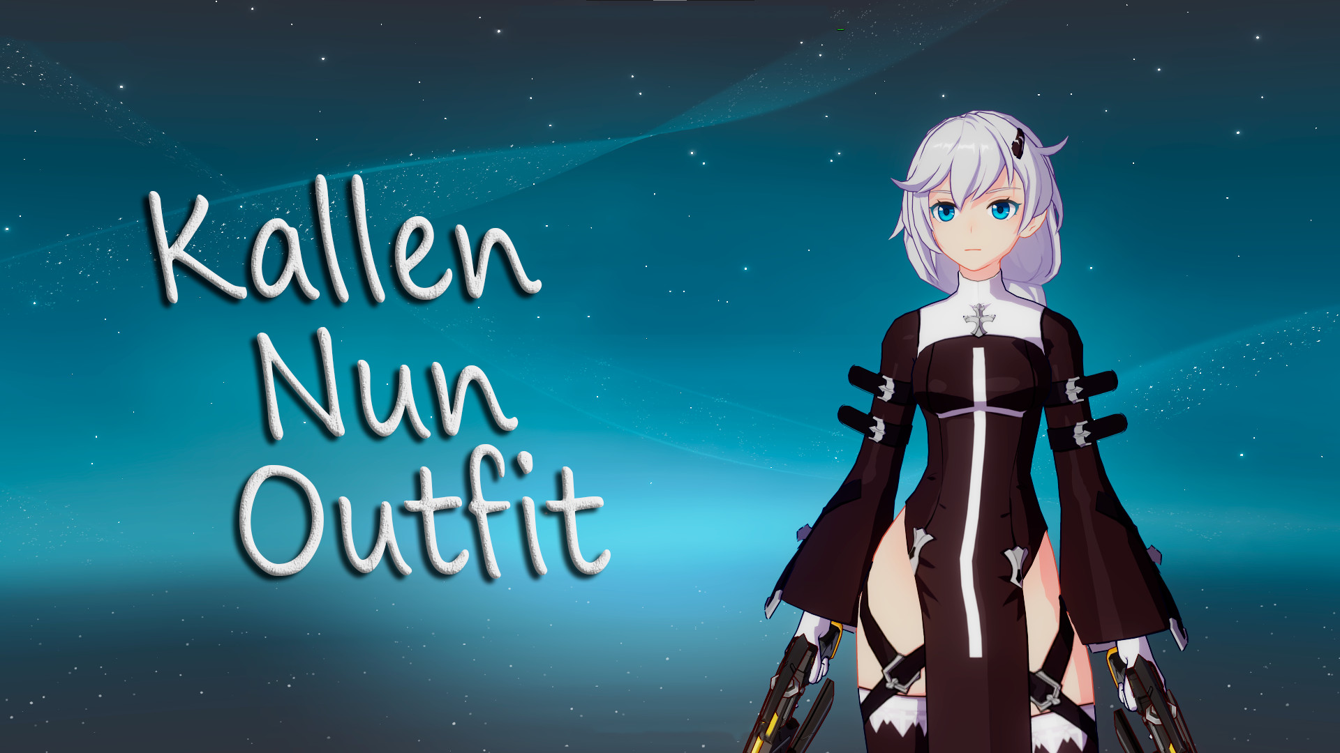 Kallen Nun Outfit Mod for Honkai Impact 3rd | Hi3 Mods