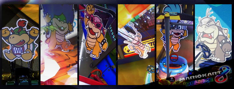 (Paper Mario:CS+TOK) Paper Koopalings Mod for Mario Kart 8 Deluxe ...