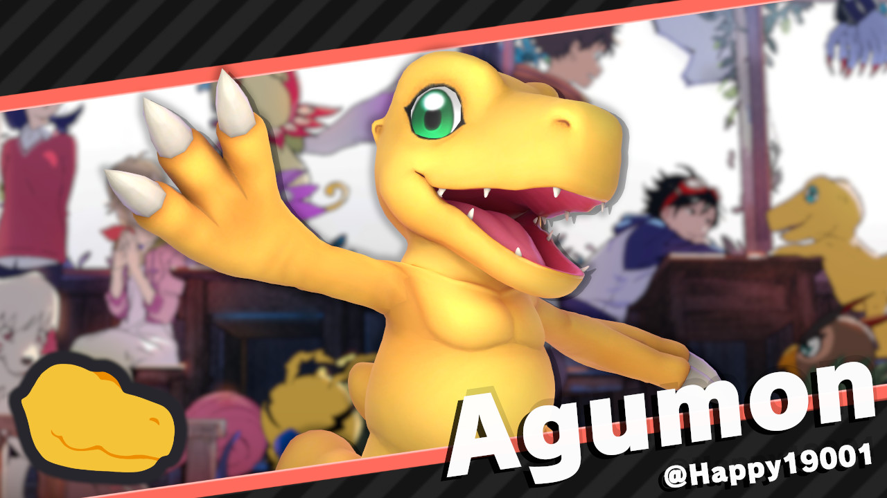 Agumon Mod for Super Smash Bros. Ultimate | SSBU Mods