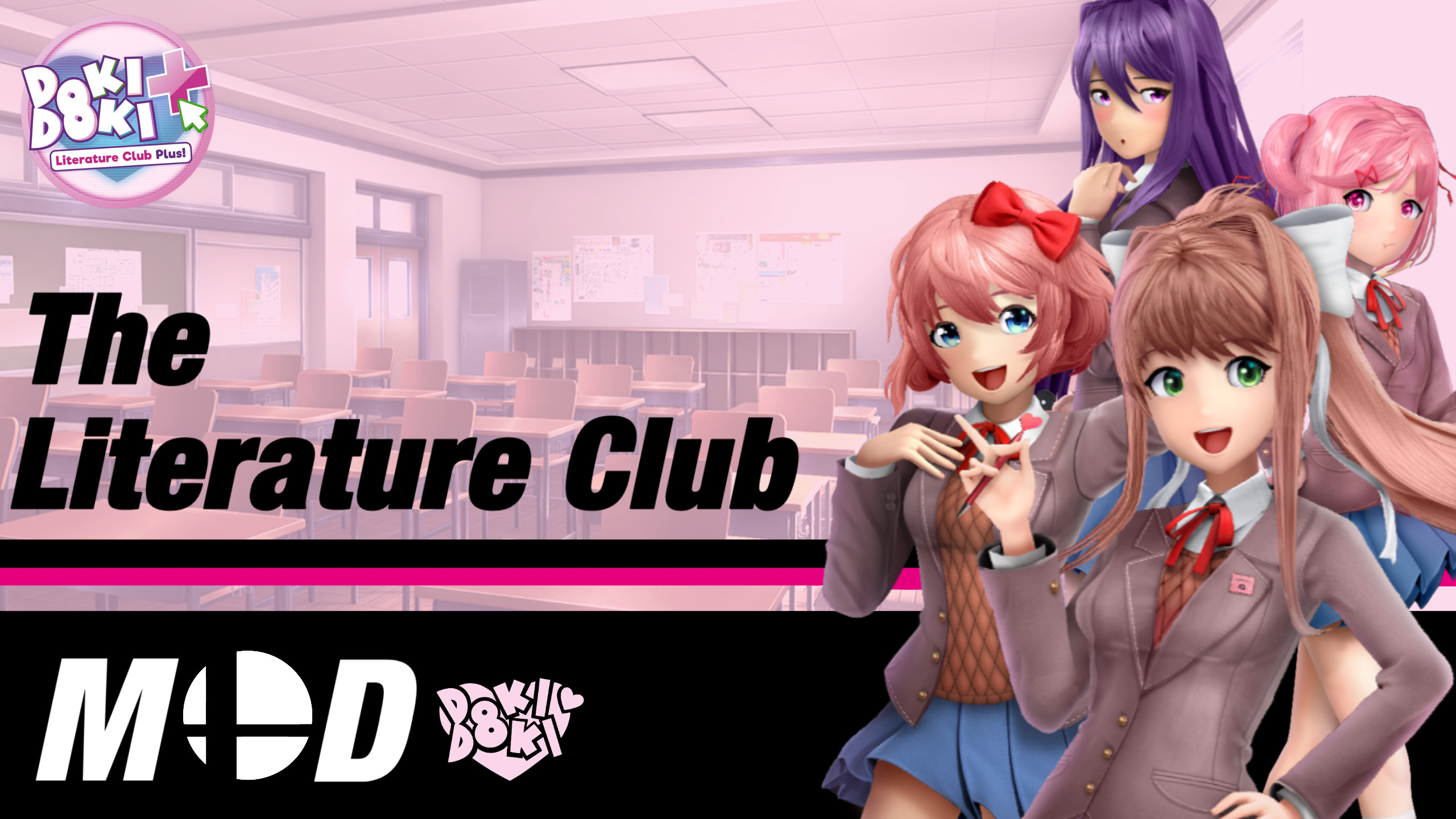 Doki Doki Literature Club Modpack Mod for Super Smash Bros. Ultimate ...