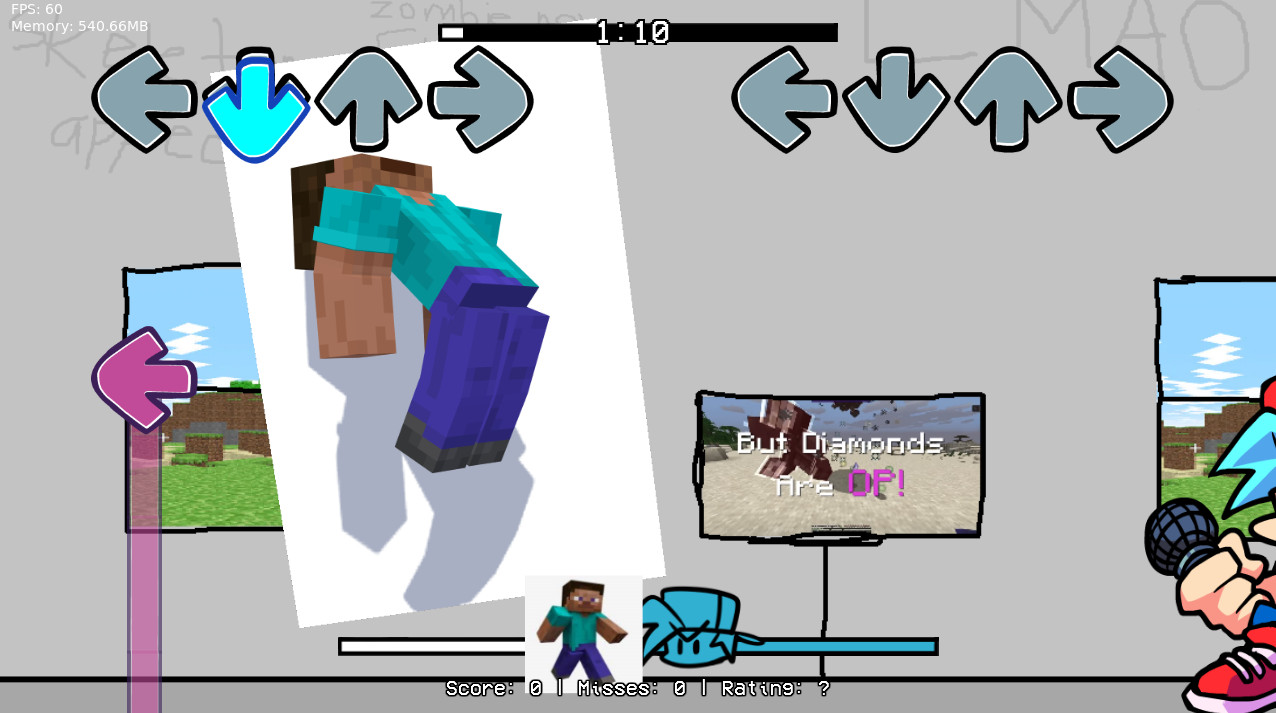 VS Stev Red Heaven (DEMO 1) Mod for Friday Night Funkin' | FNF Mods