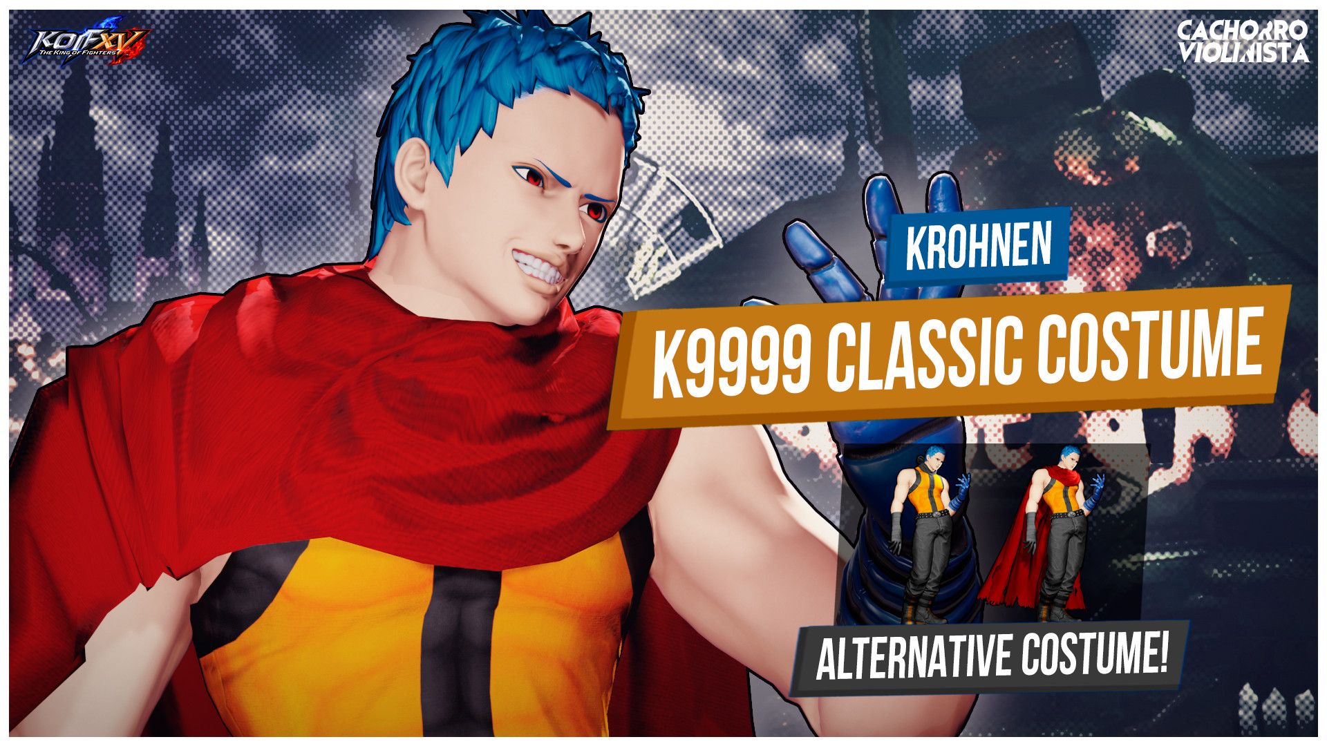 Revamped K9999 Mod for The King of Fighters XV | KoFXV Mods