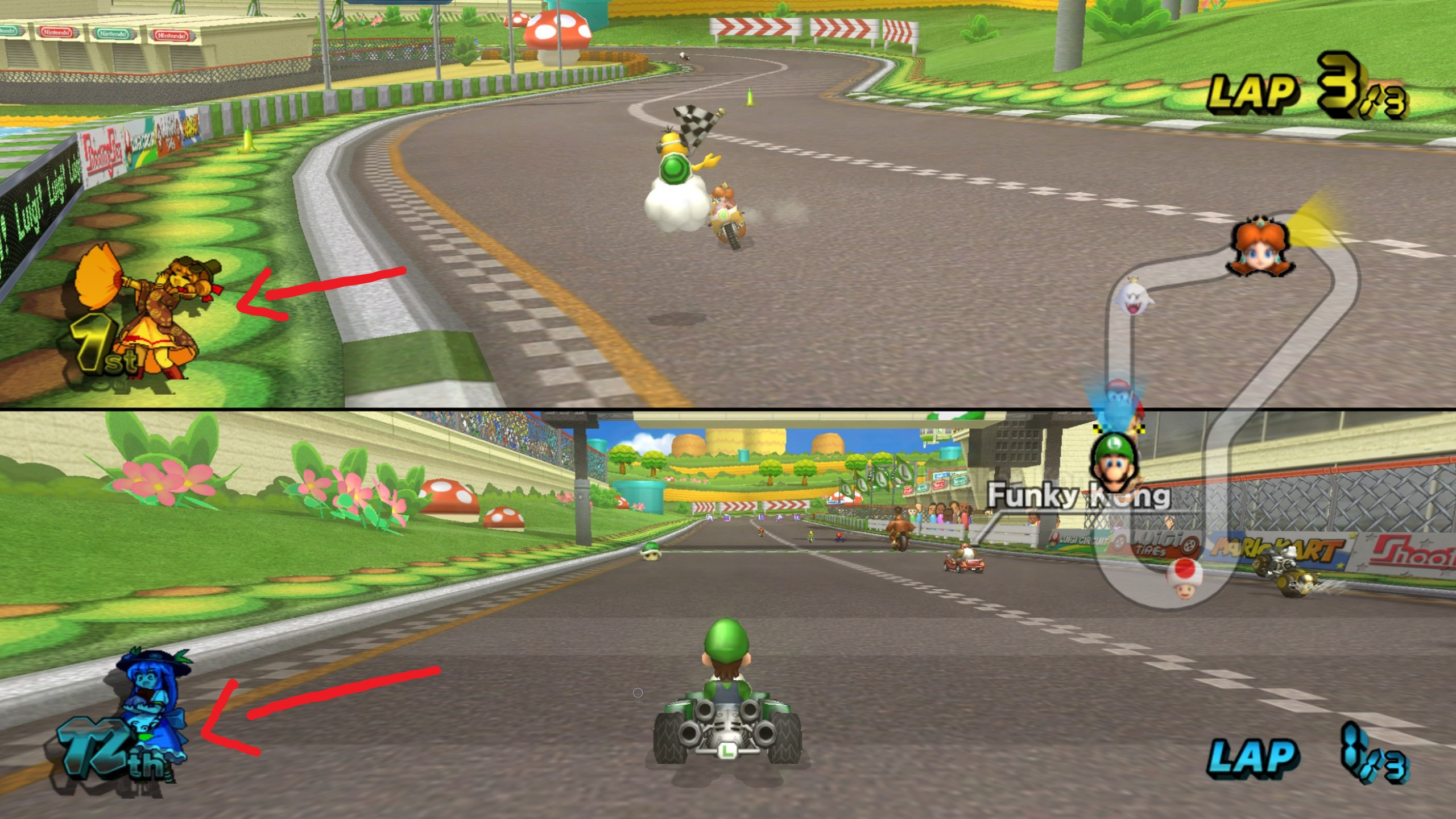 Touhou Position Icons Mod for Mario Kart Wii | MKWii Mods