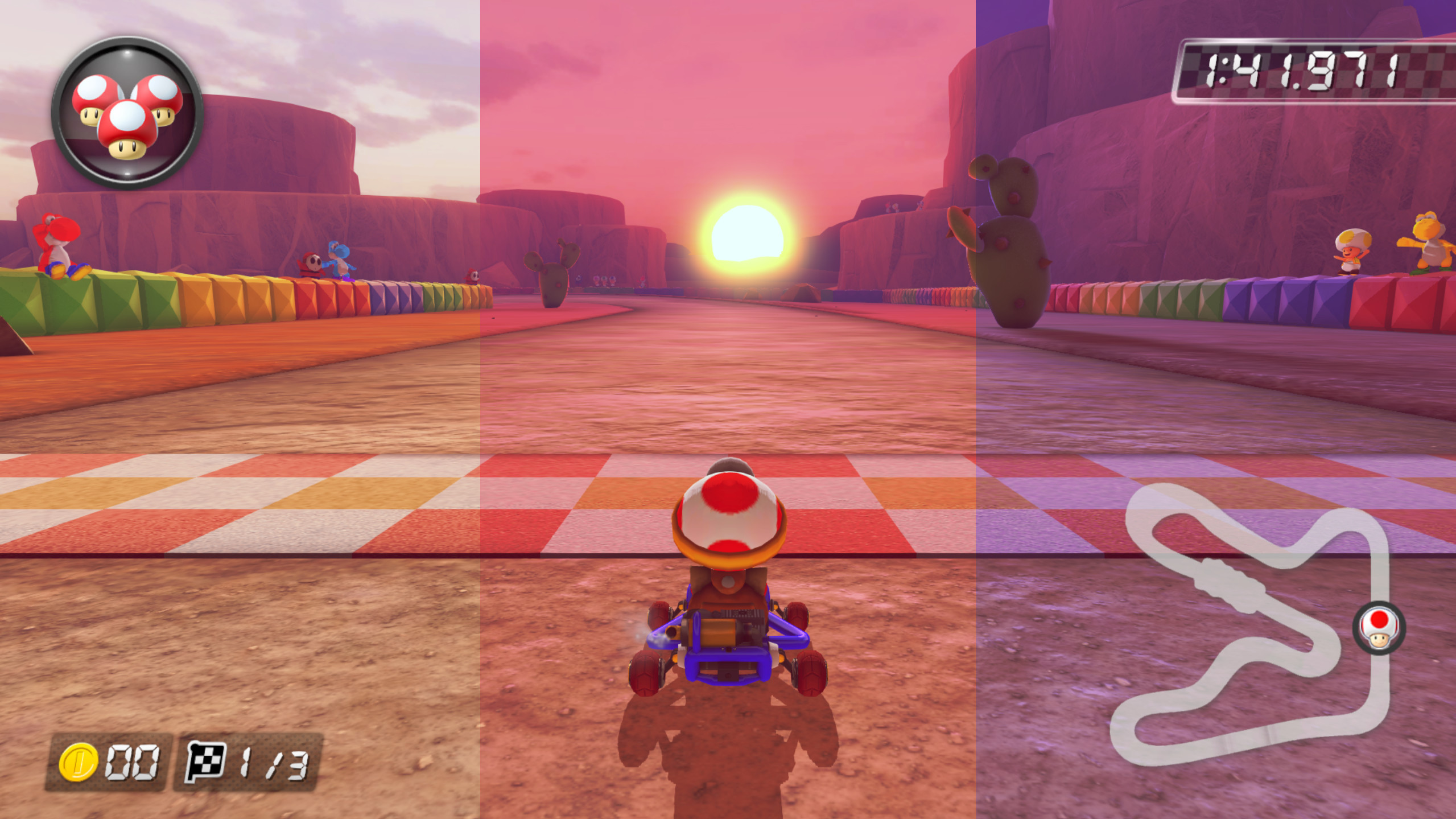 True Sunset Wilds Mod for Mario Kart 8 Deluxe | MK8D Mods