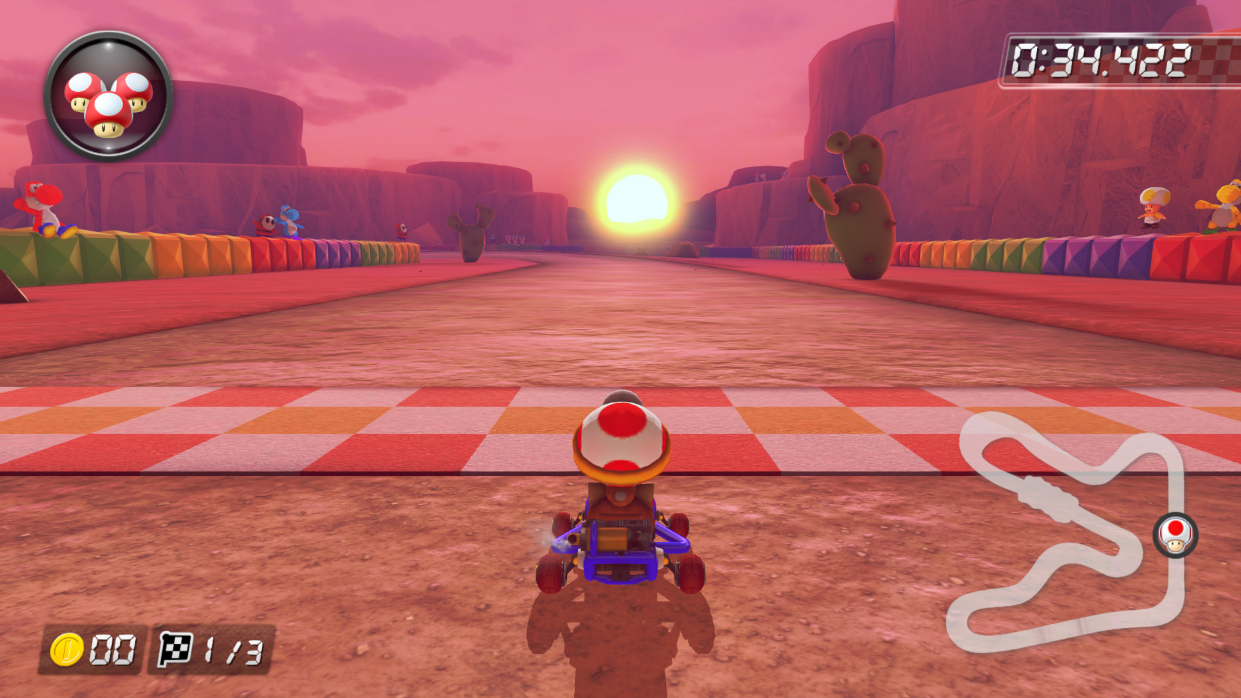 True Sunset Wilds Mod for Mario Kart 8 Deluxe | MK8D Mods