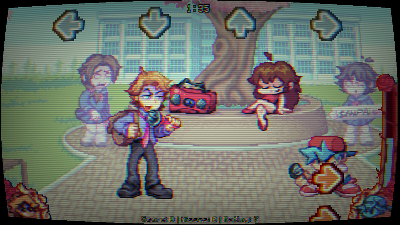 TOO LATE | Overdue smb3 style Mod for Friday Night Funkin' | FNF Mods