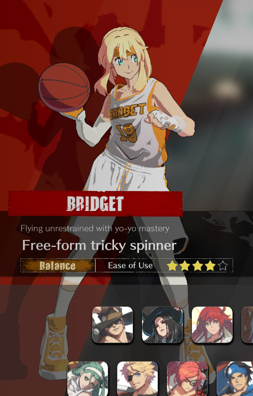 Bridget - Orange & White (June-Ballin') Mod for GUILTY GEAR -STRIVE ...