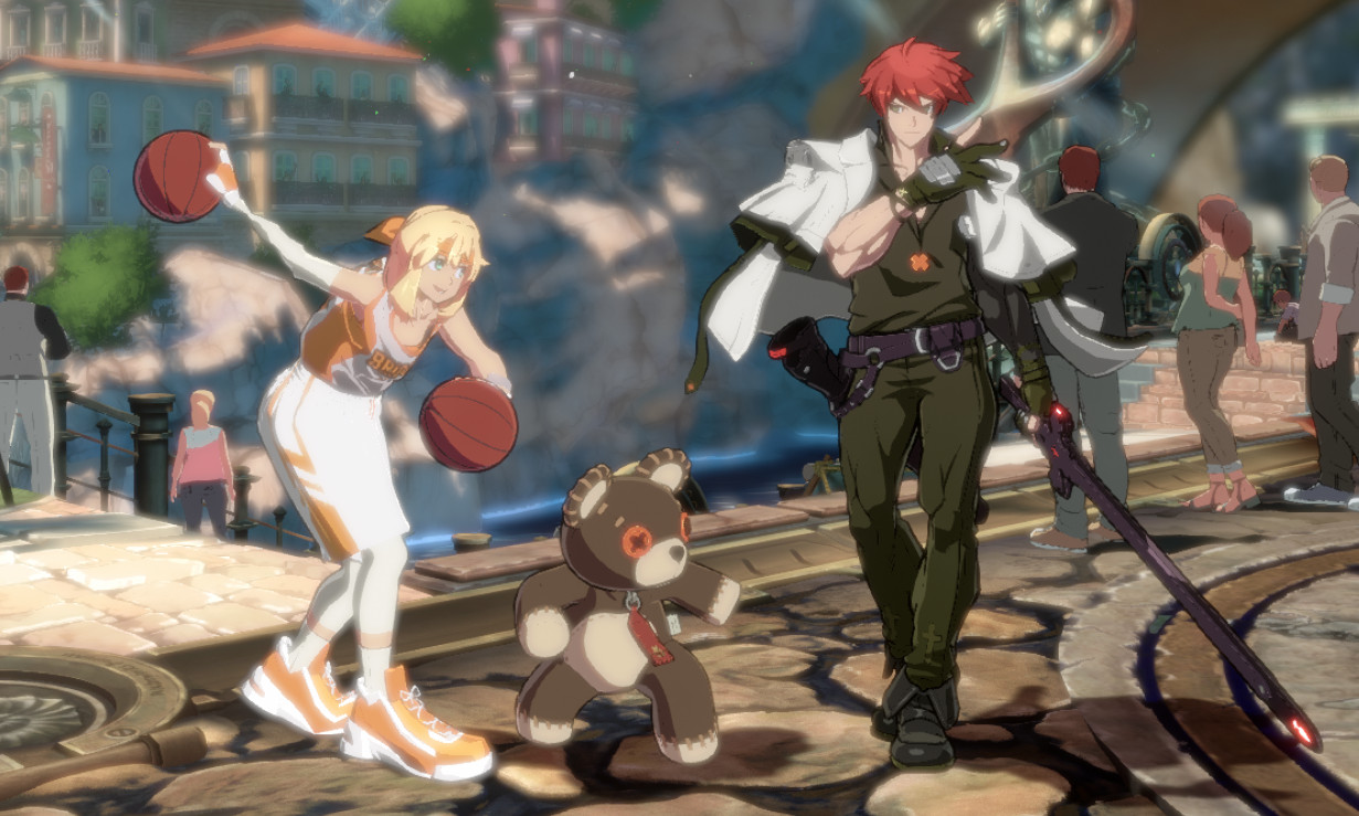 Bridget - Orange & White (June-Ballin') Mod for GUILTY GEAR -STRIVE ...