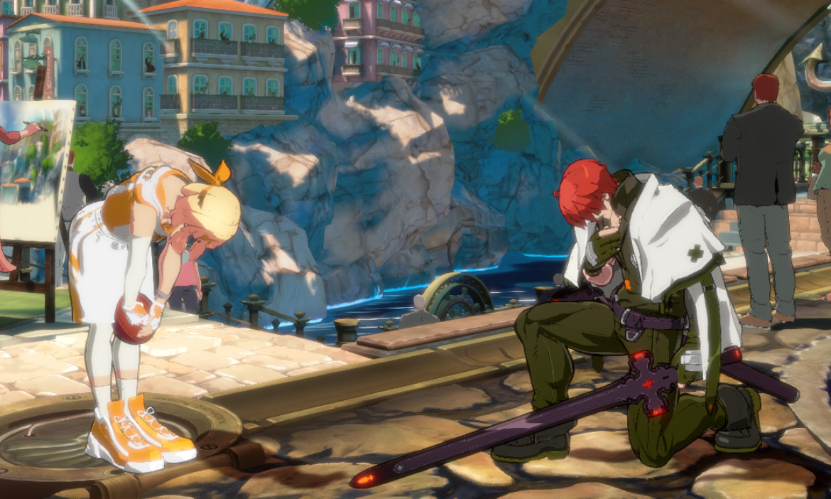 Bridget - Orange & White (June-Ballin') Mod for GUILTY GEAR -STRIVE ...