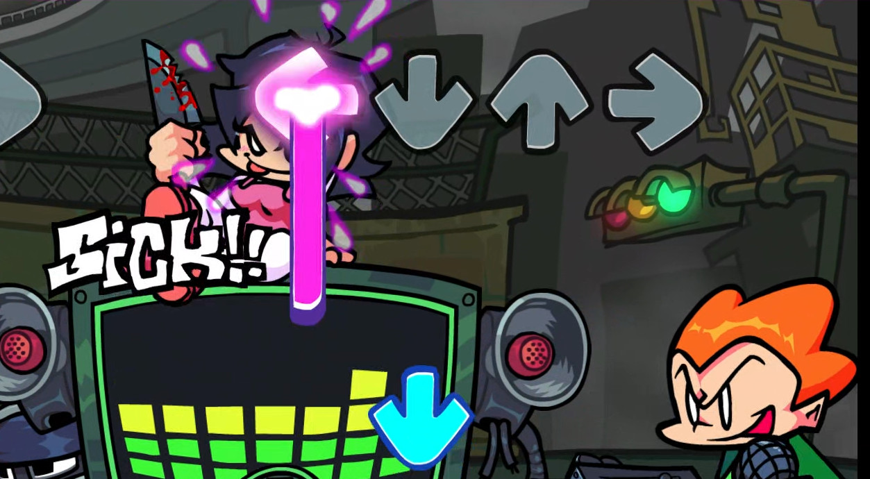 Arcade Showdown Notes (V-Slice) Mod for Friday Night Funkin' | FNF Mods