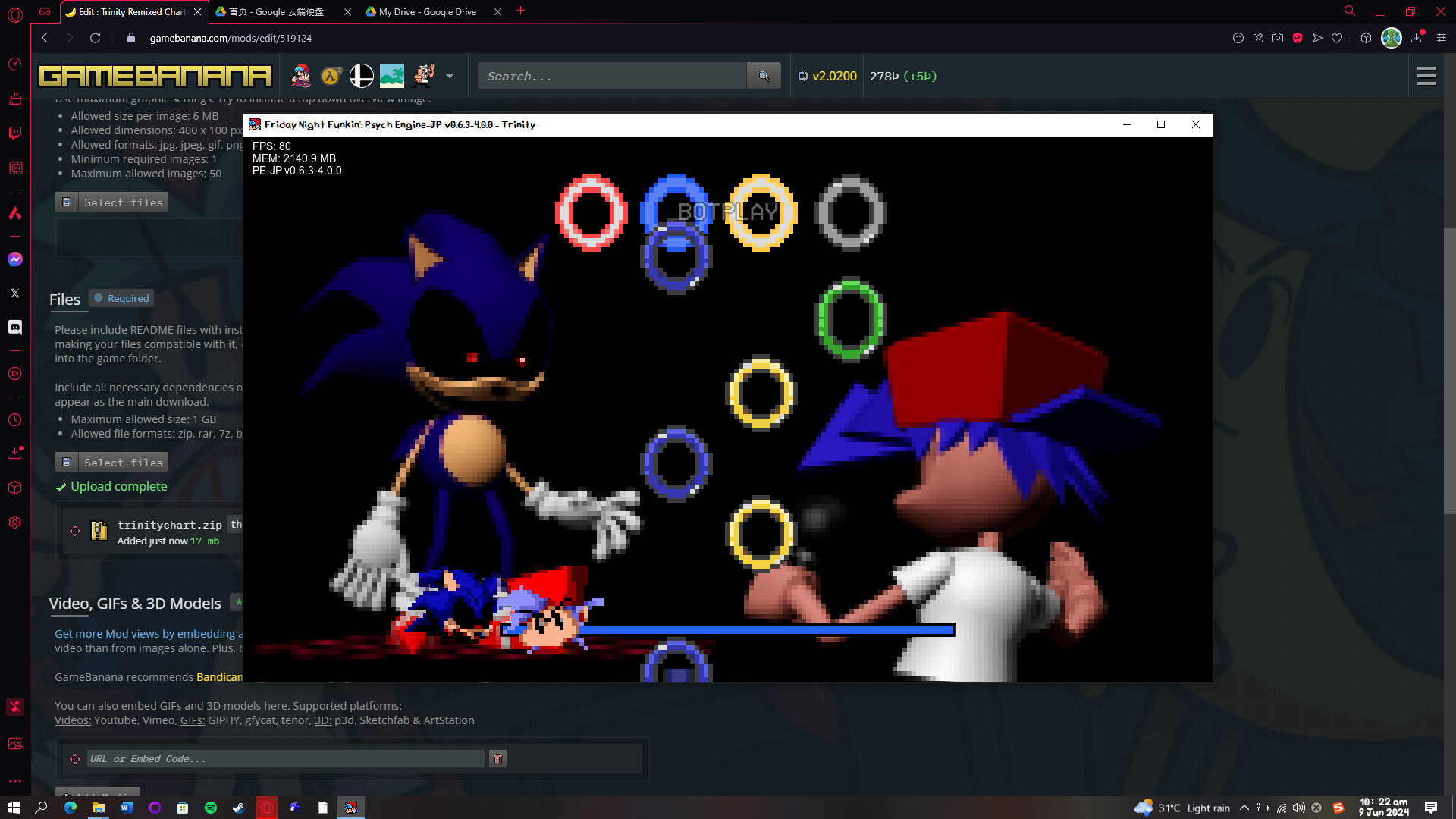 Trinity Remix Charted Mod for Friday Night Funkin' | FNF Mods