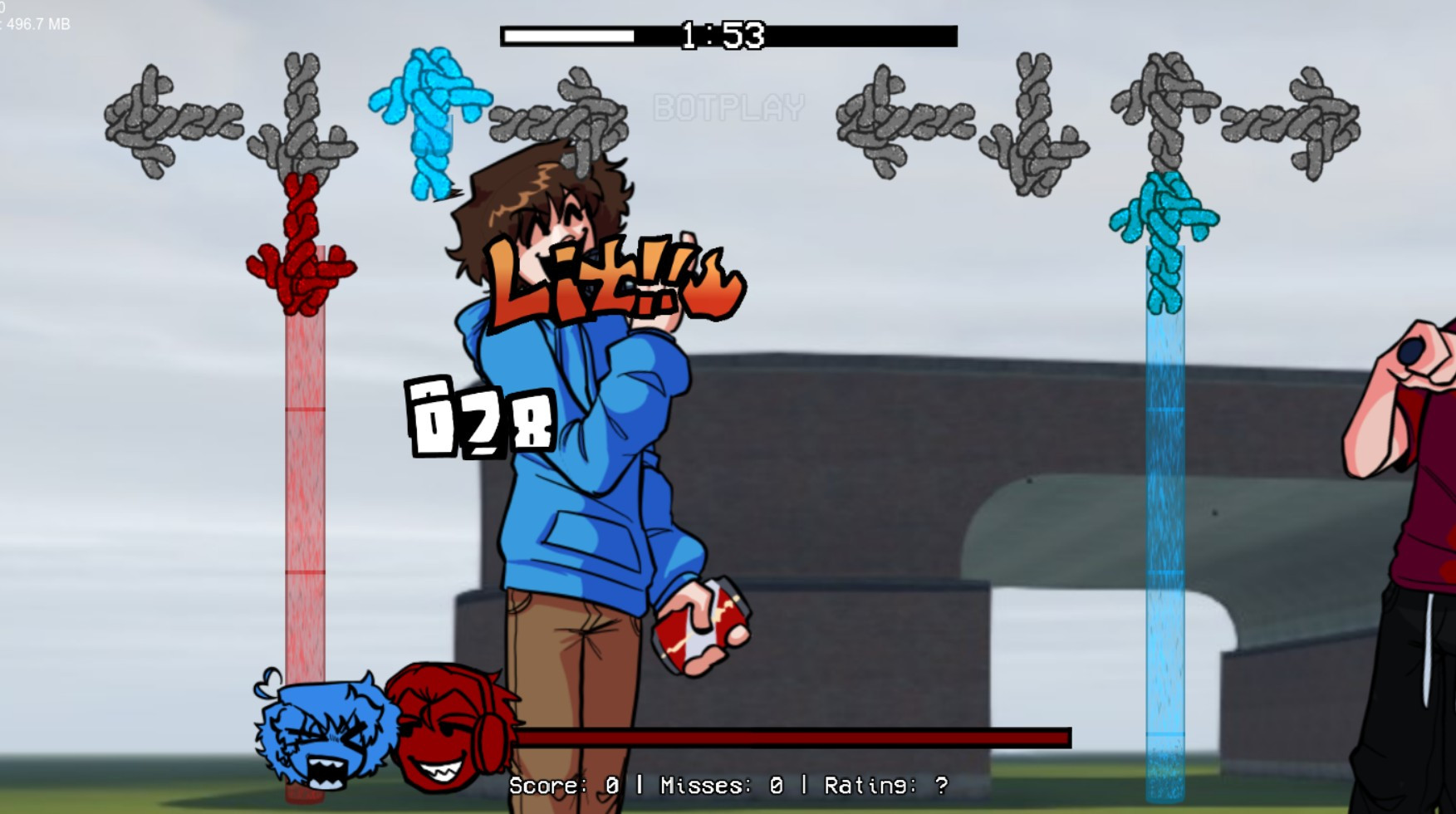 Frick Frack Funkin' (V.S. 3FS) Mod for Friday Night Funkin' | FNF Mods