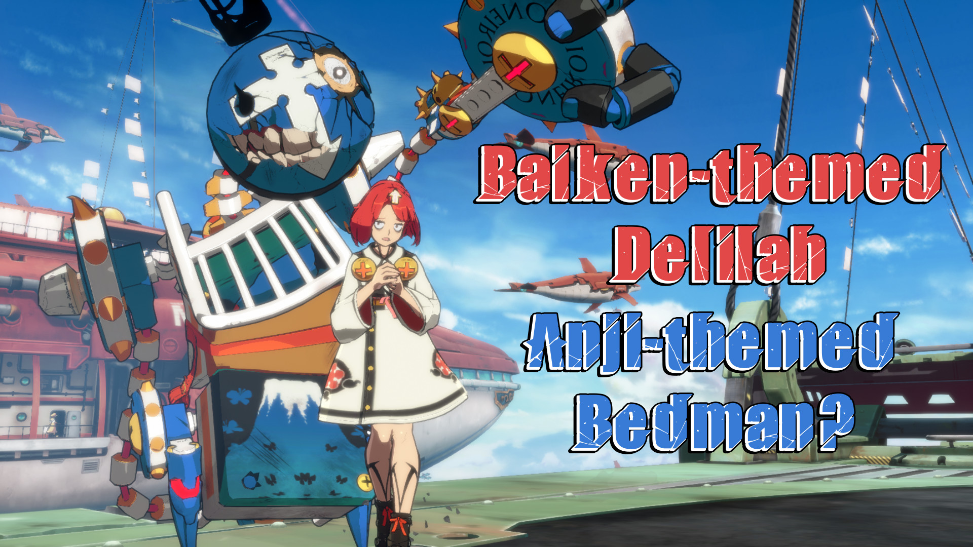 Baiken & Anji themed Bedman? Mod for GUILTY GEAR -STRIVE- | GGST Mods