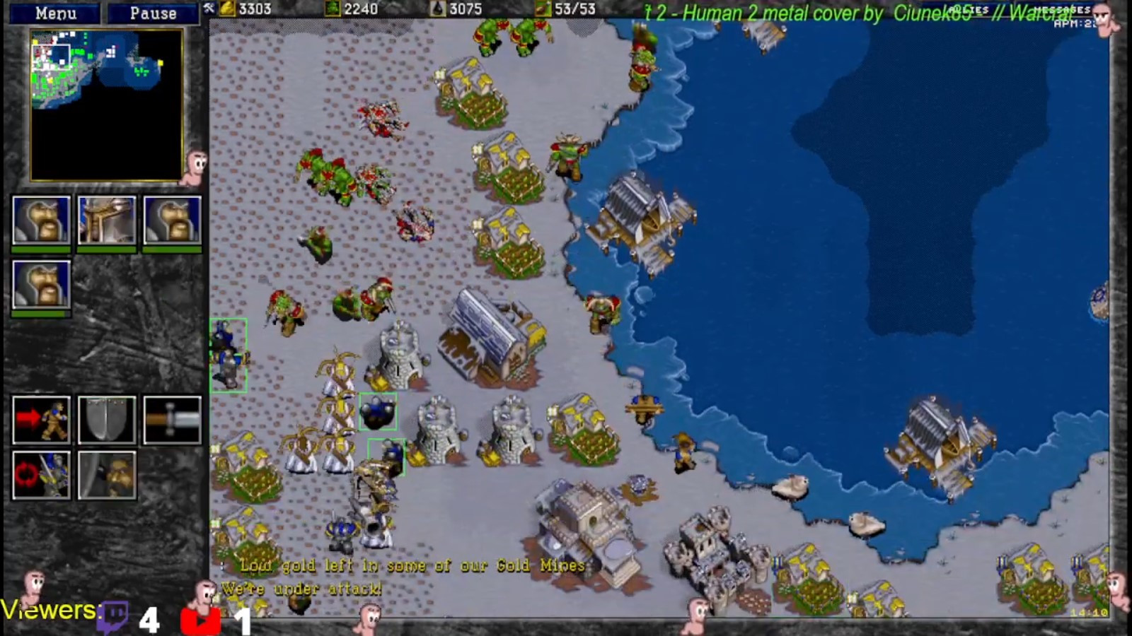 War2 Insane + DAIFE Cooperatives (Multiplayer) Mod for Warcraft 2 ...