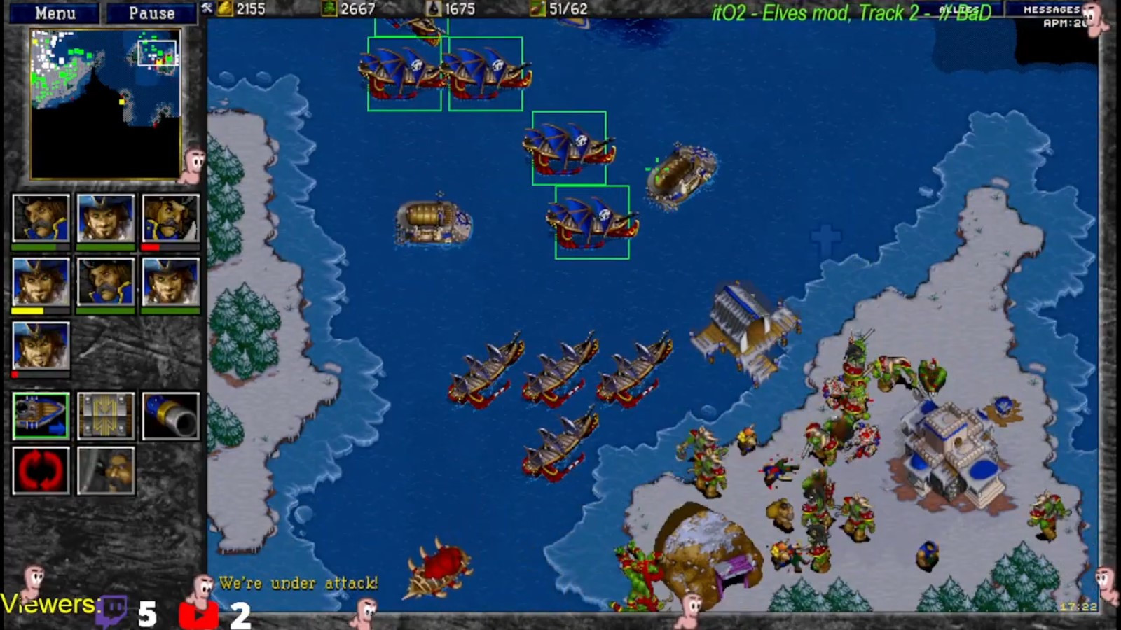 War2 Insane + DAIFE Cooperatives (Multiplayer) Mod for Warcraft 2 ...