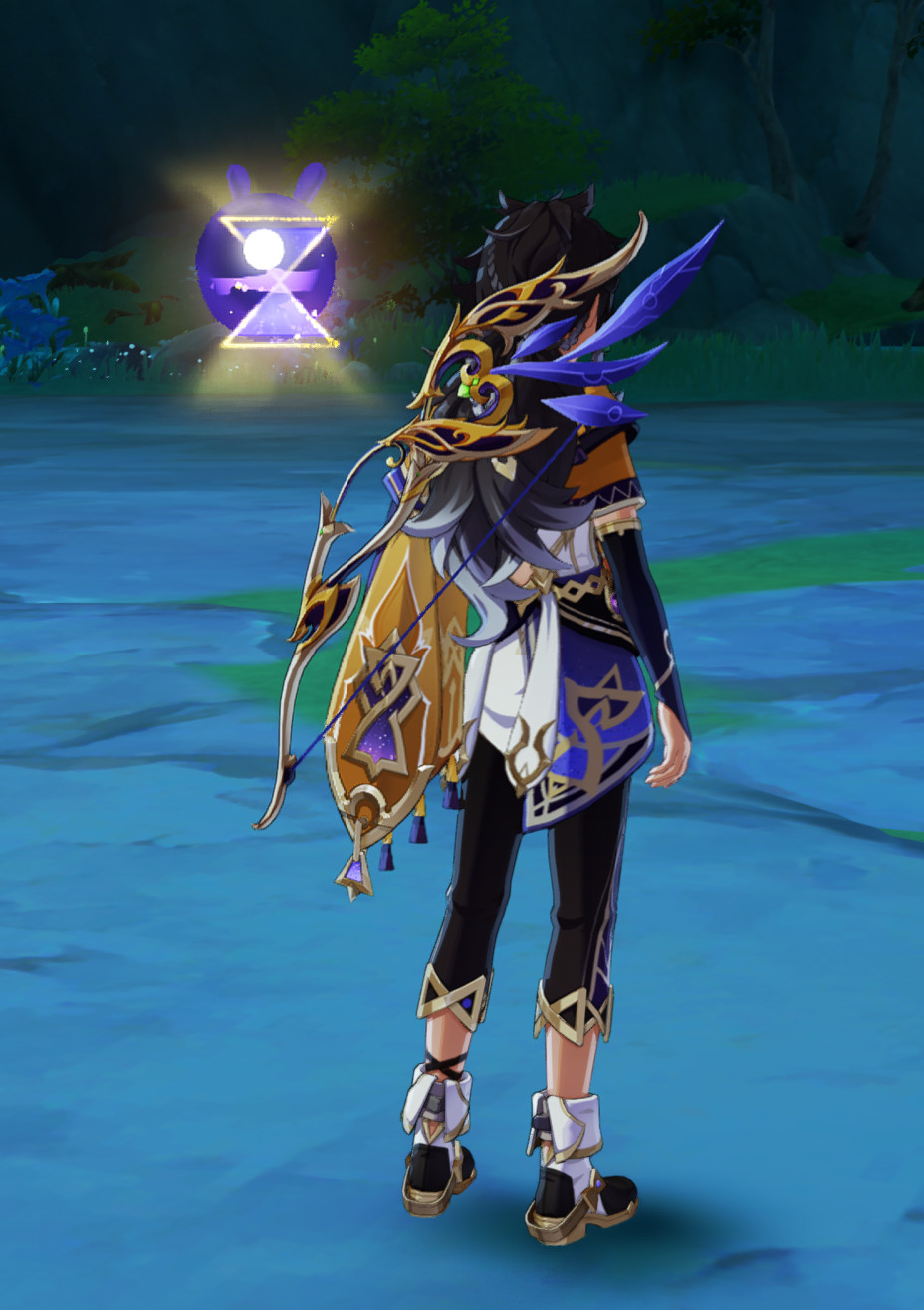 Sethos Hunter's Path over Slingshot and other bows Mod for Genshin ...