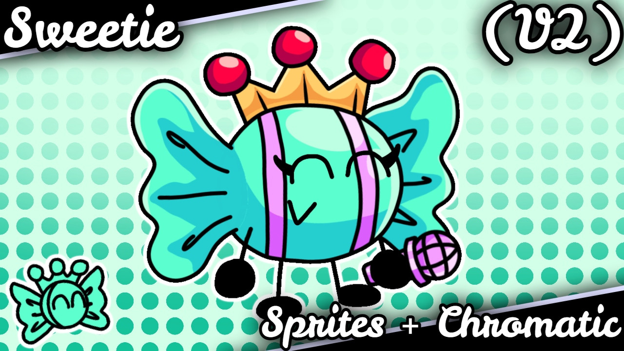 Sweetie Sprites + Chromatic (V2) Mod for Friday Night Funkin' | FNF Mods