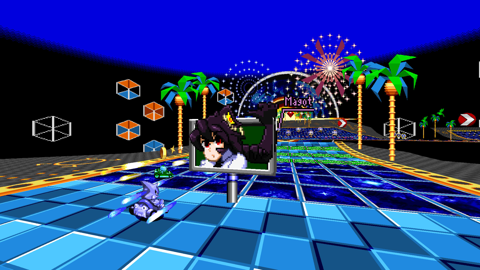 Filia (Skullgirls) Mod for Dr. Robotnik's Ring Racers | DRRR Mods