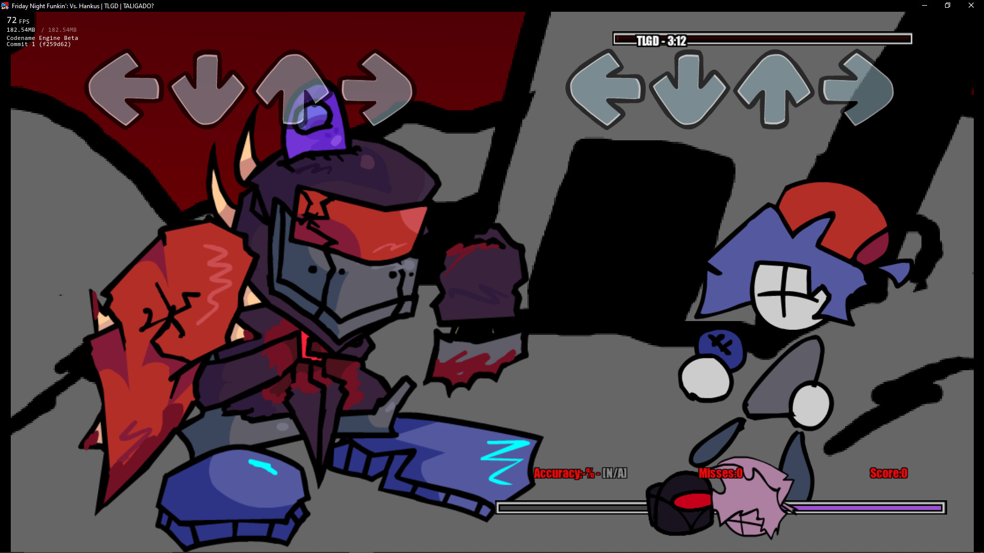 vs hankus oldest build Mod for Friday Night Funkin' | FNF Mods