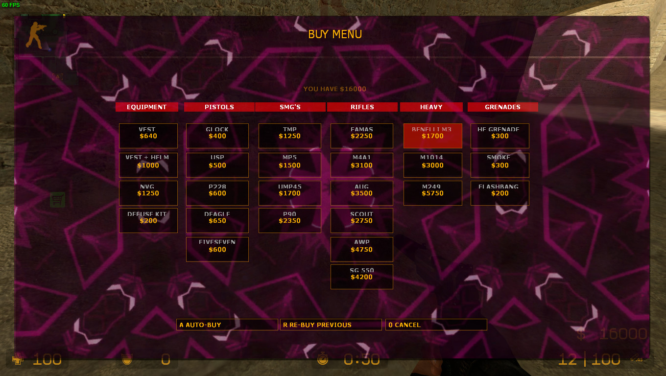 Animated Vanilla Styled CS2 Buy Menu Mod for Counter-Strike: Source ...