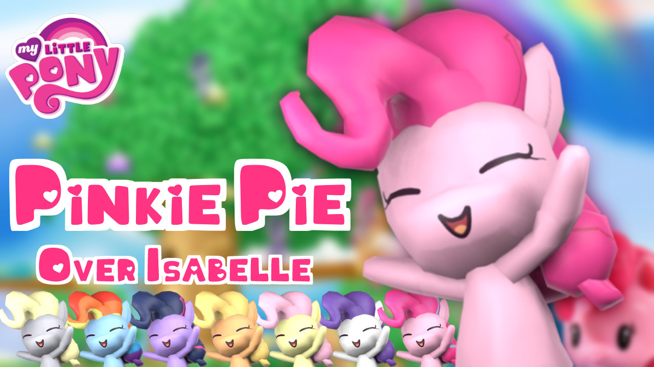 Pinkie Pie (Over Isabelle) Mod for Super Smash Bros. Ultimate | SSBU Mods