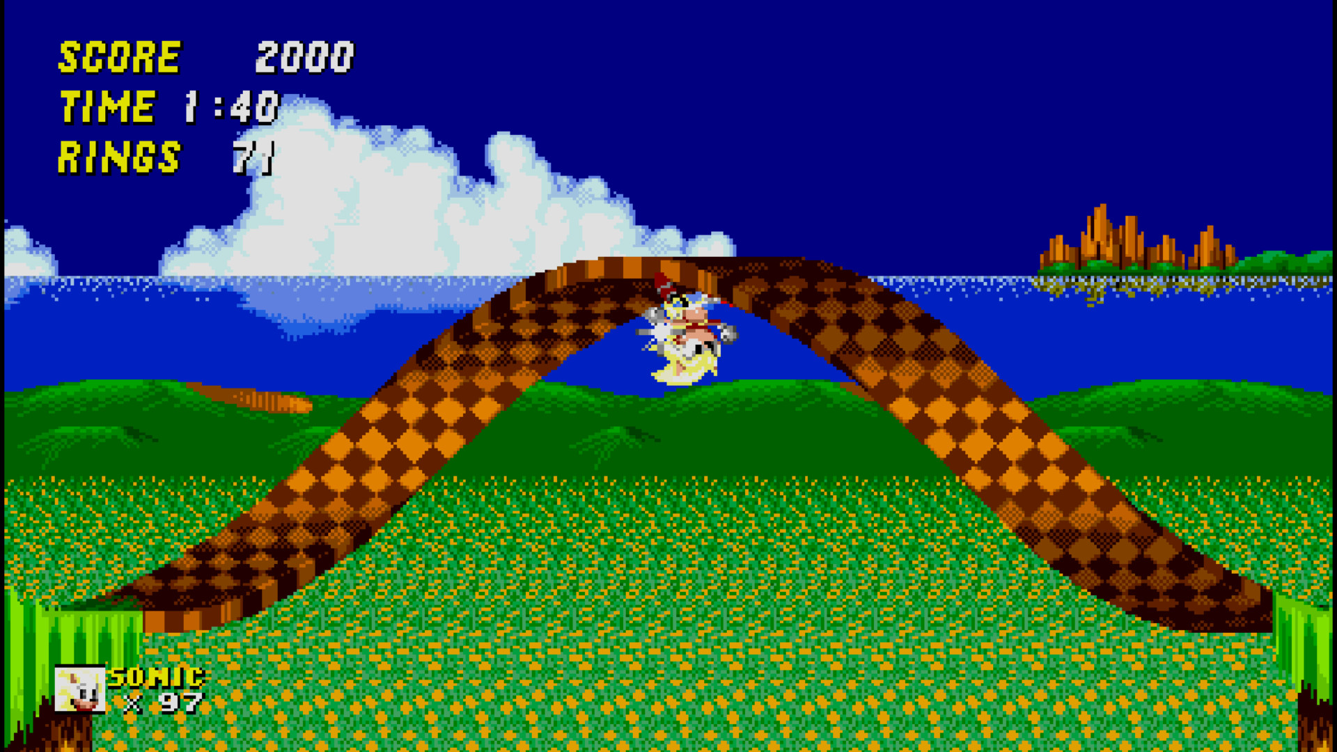 Super Sonic Expanded Sprite Set Mod for Sonic the Hedgehog 2 (2013 ...