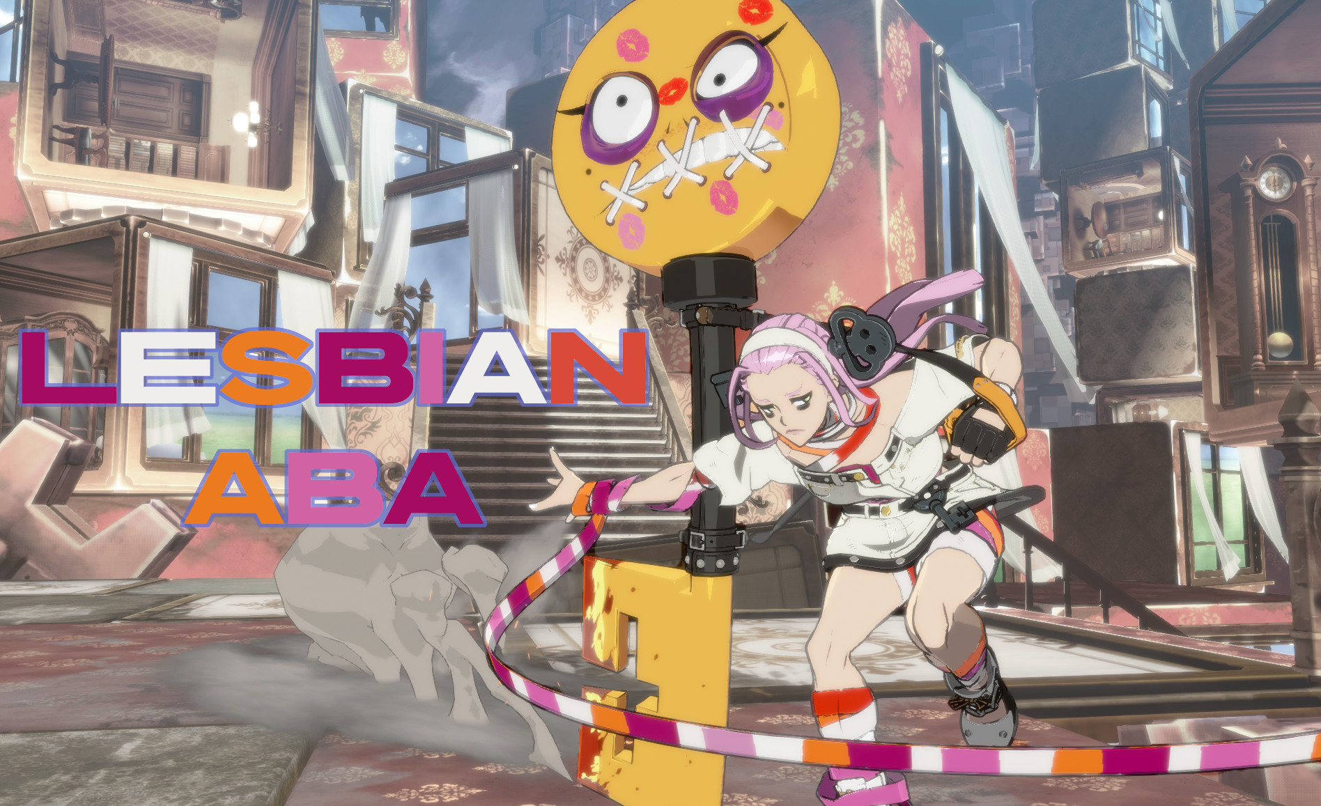 Lesbian Color ABA Mod for GUILTY GEAR -STRIVE- | GGST Mods