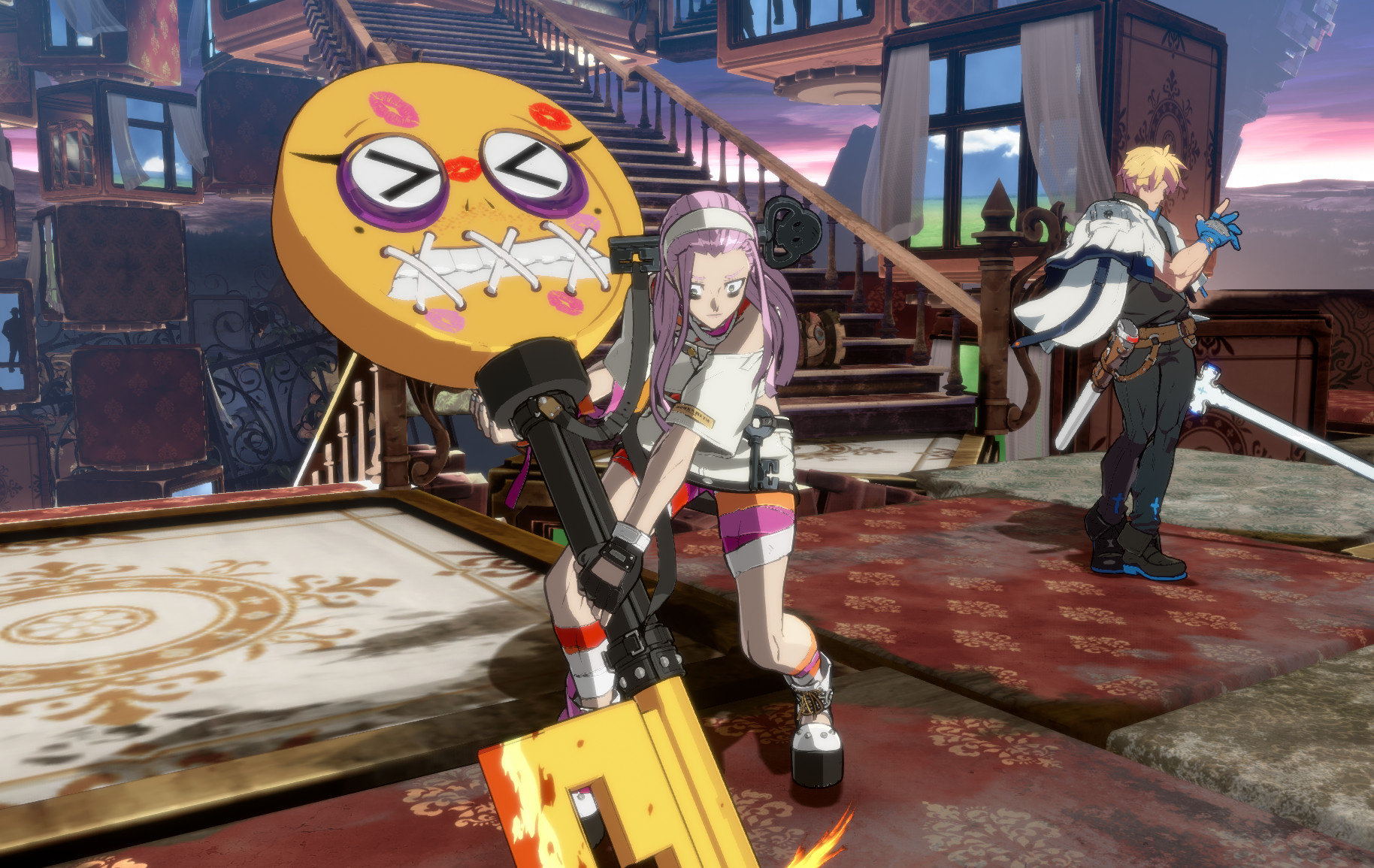 Lesbian Color ABA Mod for GUILTY GEAR -STRIVE- | GGST Mods