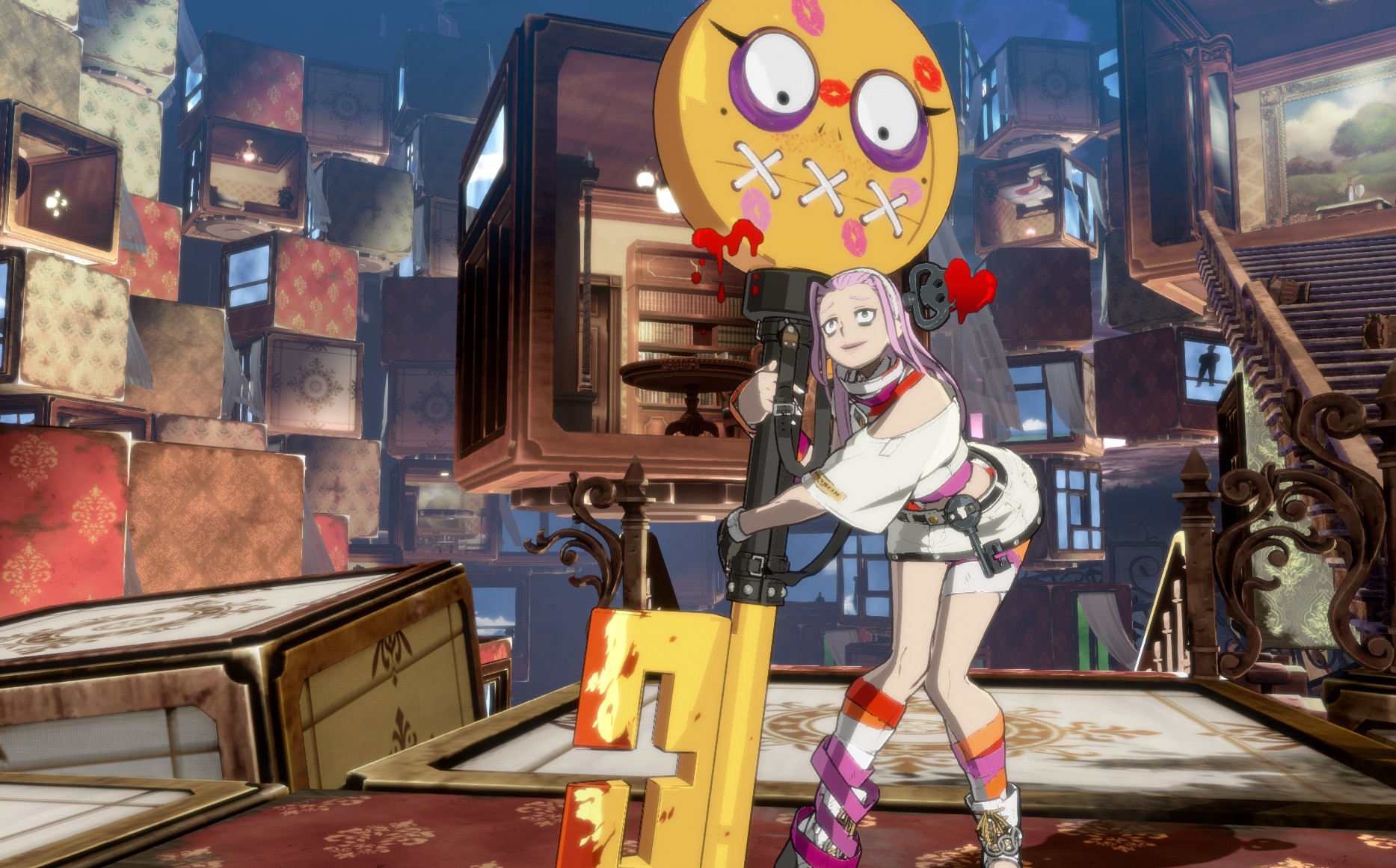 Lesbian Color ABA Mod for GUILTY GEAR -STRIVE- | GGST Mods