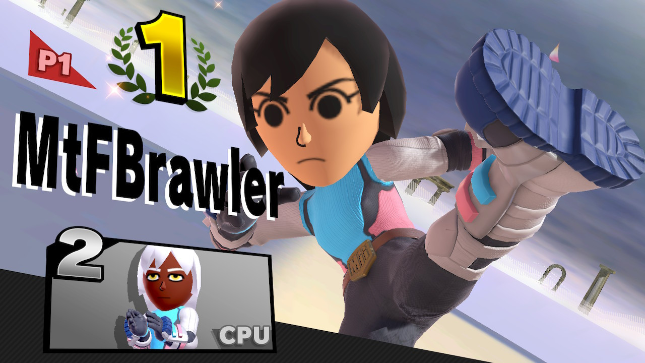 Trans Rights Mii Brawler Mod for Super Smash Bros. Ultimate | SSBU Mods