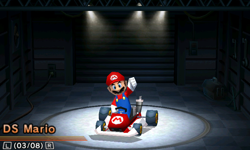 Mario (Mario Kart DS) Mod for Mario Kart 7 | MK7 Mods