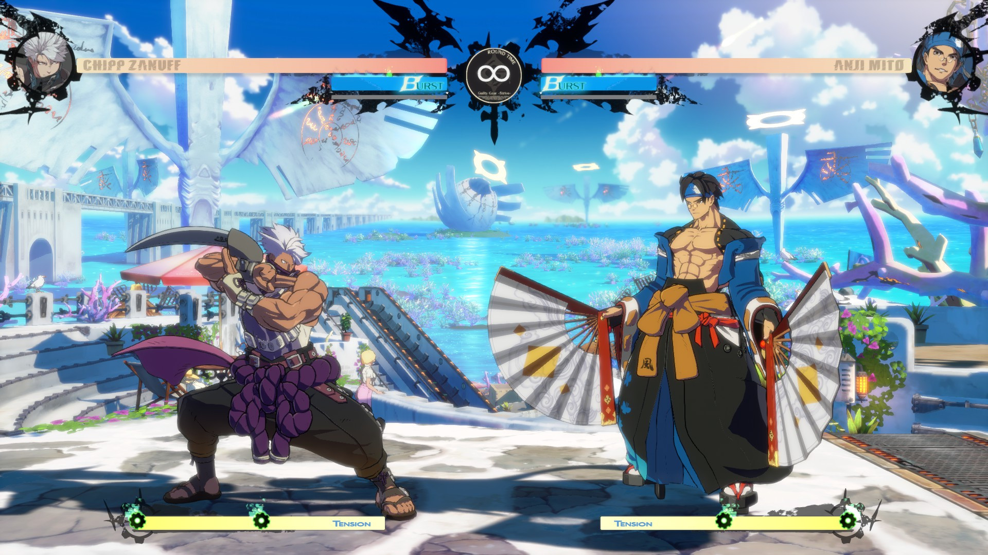 Chipp Zanuff as Therion (1-11) Mod for GUILTY GEAR -STRIVE- | GGST Mods