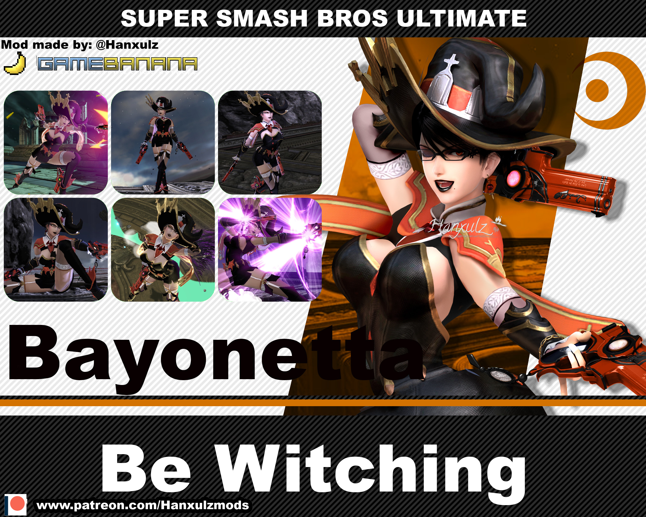 Bayonetta (Be Witching) Mod for Super Smash Bros. Ultimate | SSBU Mods