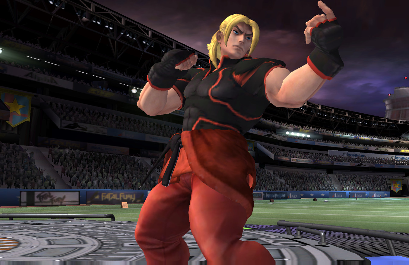 SFV Ken alt Mod for Super Smash Bros. Brawl | Brawl Mods
