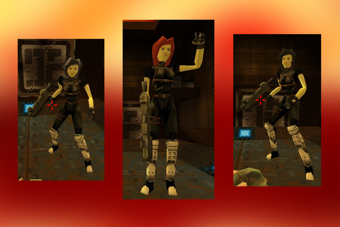 Mercenary Girl reskin for Alita Mod for Quake II | Q2 Mods