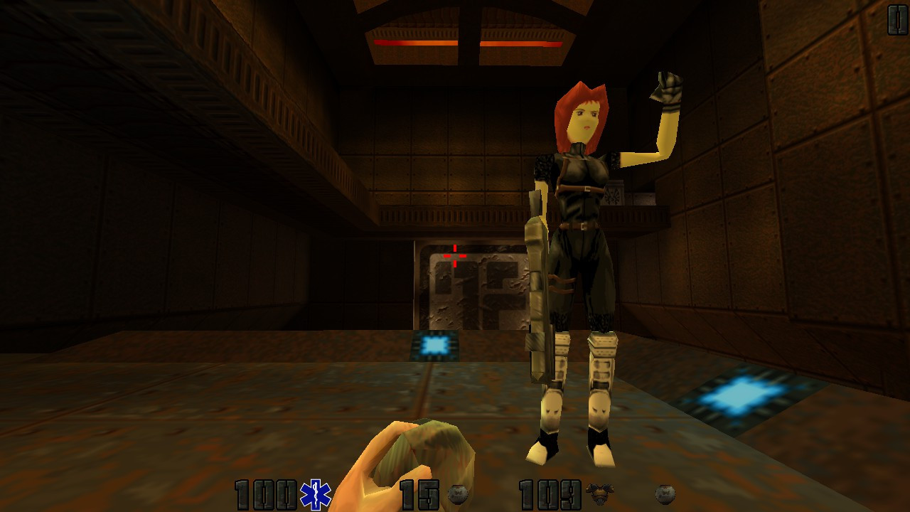 Mercenary Girl reskin for Alita Mod for Quake II | Q2 Mods